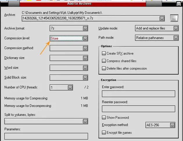 7-Zip Internal Error Code 105 while compressing files - Techyv.com 7-Zip Internal Error Code 105 while compressing files - Techyv.com
